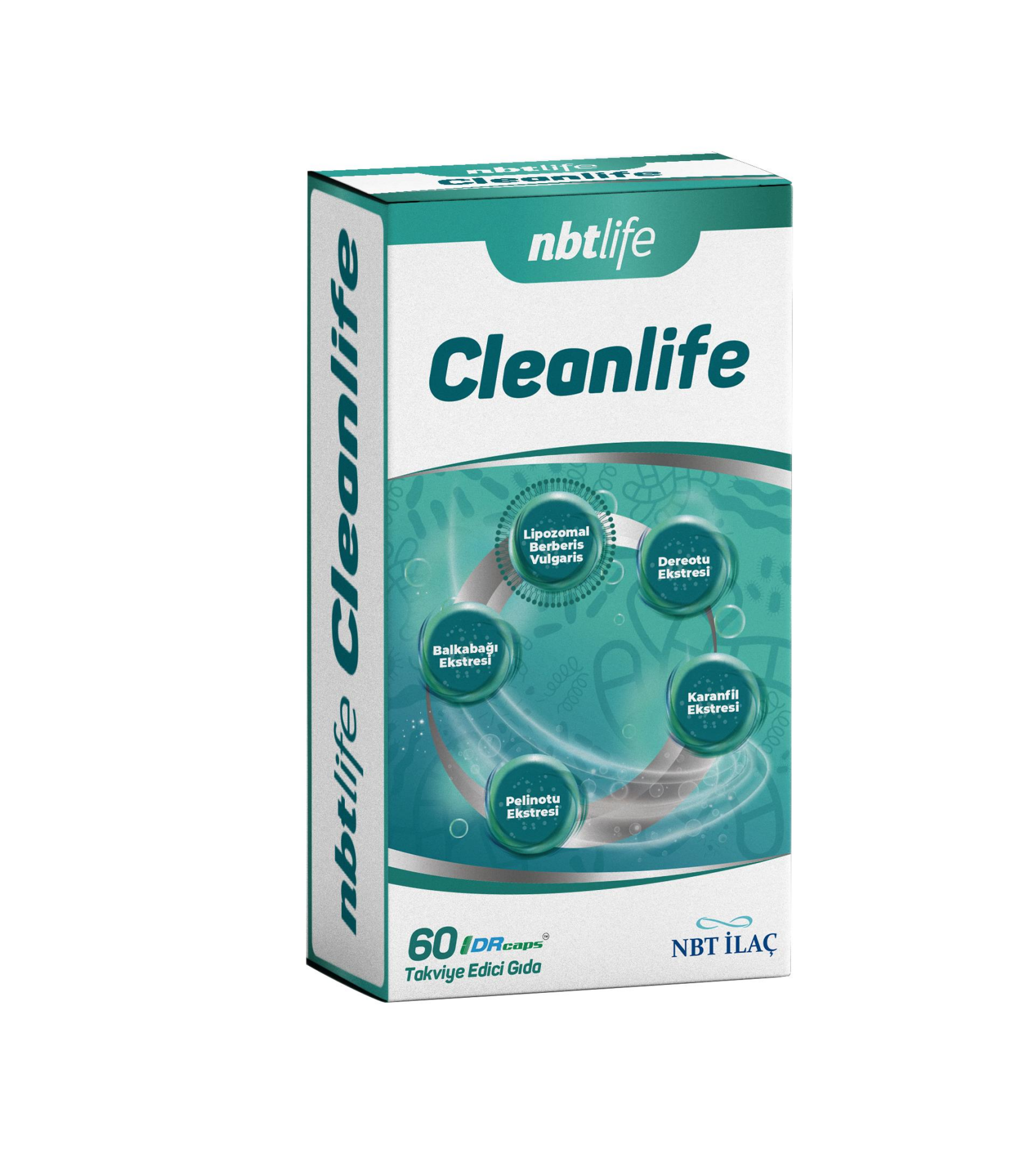 NbtLife Cleanlife 60 Kapsül | Dermobu