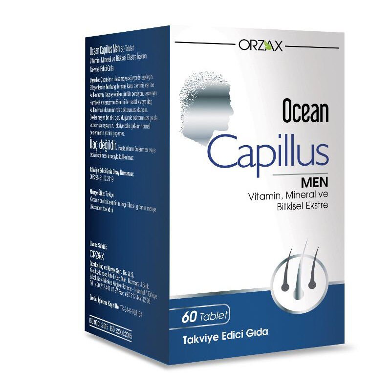 Ocean Capillus Men 60 Tablet | Dermobu