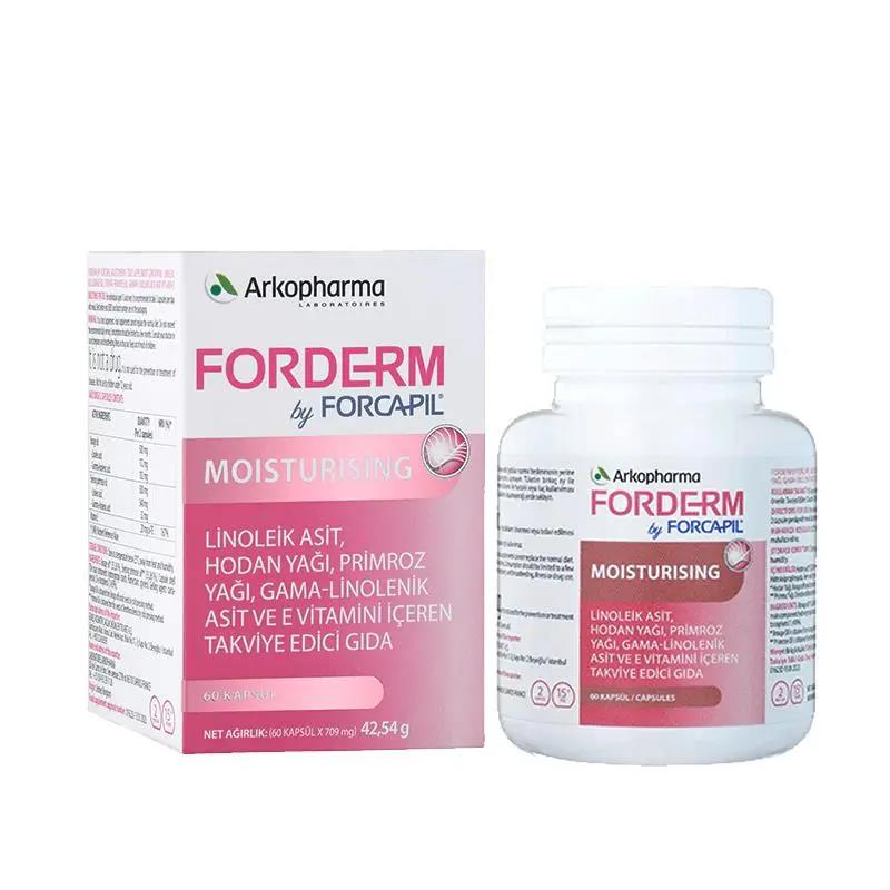 Forcapil Forderm Moisturising Takviye Edici Gıda 60 Tablet | Dermobu