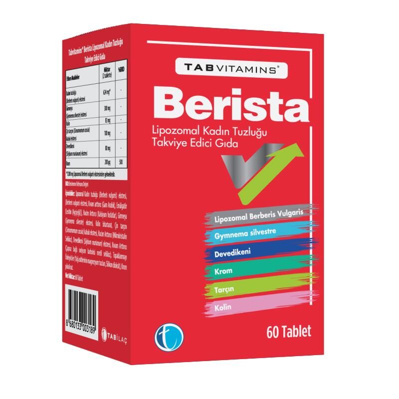 Tabvitamins Berista 60 Tablet | Dermobu