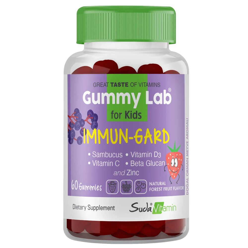 Gummy Lab Immun-Gard Çocuklar İçin 60 Gummies | Dermobu