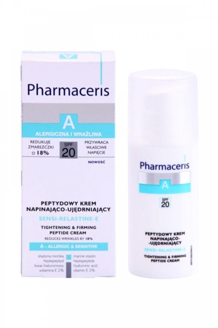 Pharmaceris A Sensi-Relastine-E Peptide Cream SPF20 50 ml | Dermobu